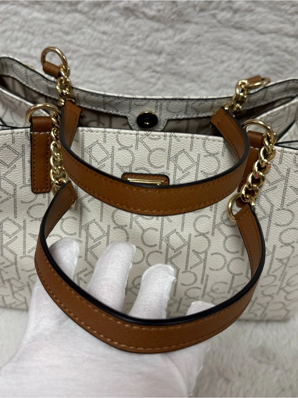 Calvin Klein | Bags | Calvin Klein Garner Medium Shoulder Tote With ...